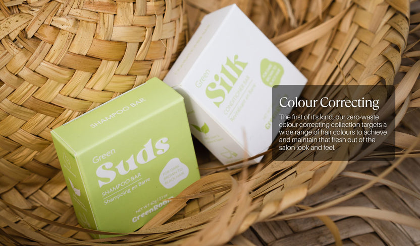 Colour Correcting Shampoo & Conditioner Bars – Green Room
